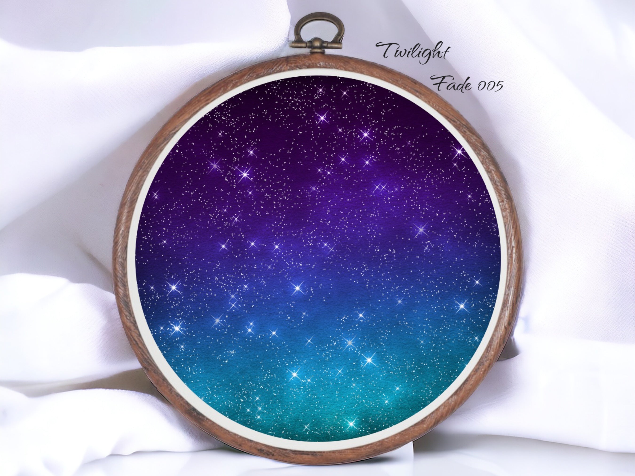 Twilight Fade 005 Aida Fabric || Printed Fabric || Cross Stitch Canvas ...